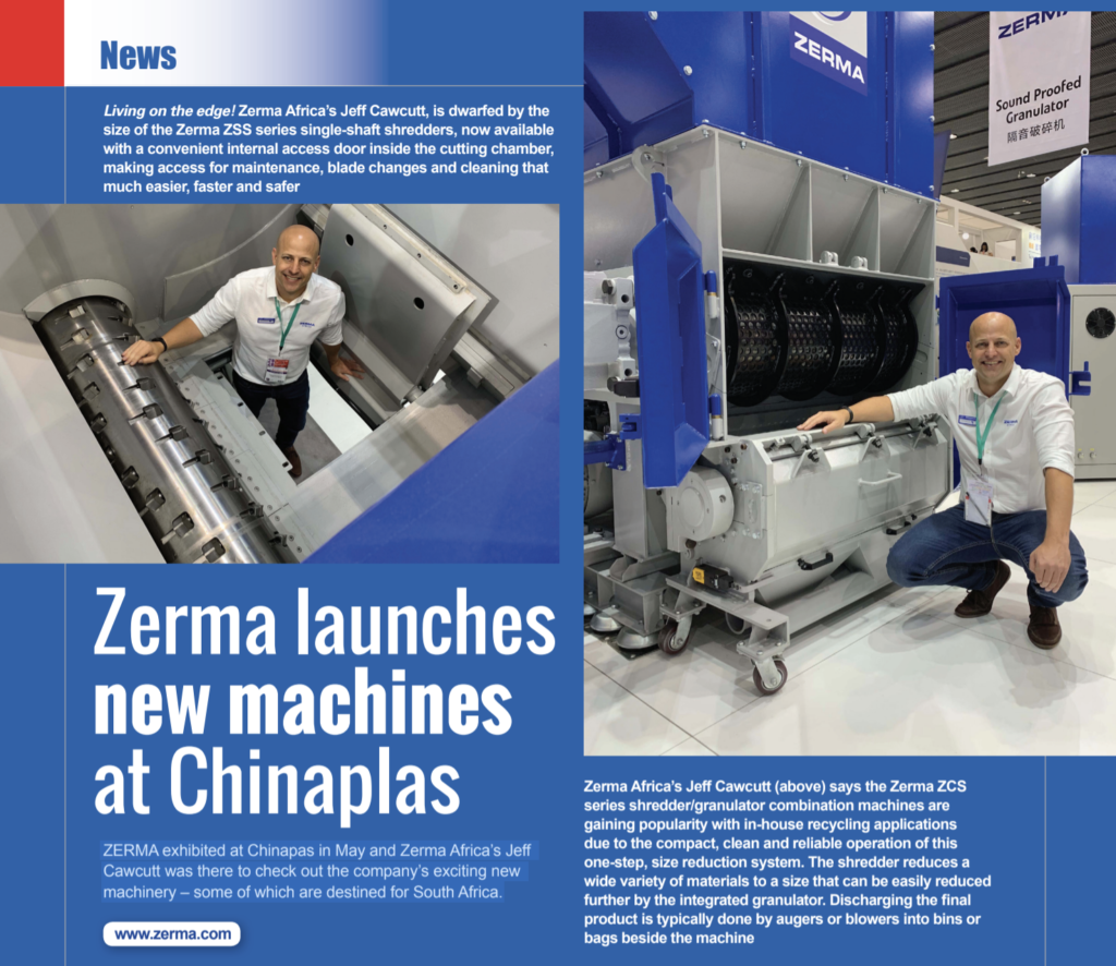 Zerma launches new machines at Chinaplas – Zerma Africa